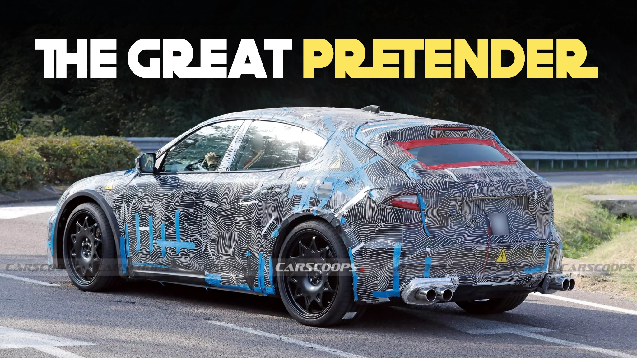 Listen To Ferrari’s EV Prototype Fake V8 Sounds