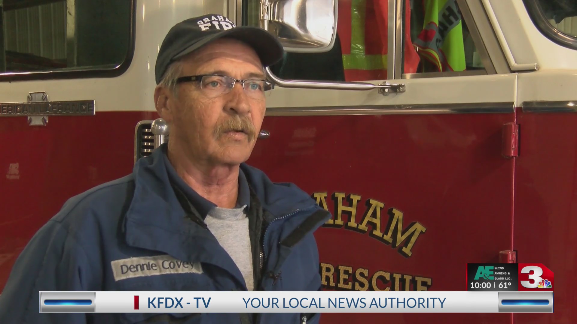Graham mourns the loss of retired fire chief
