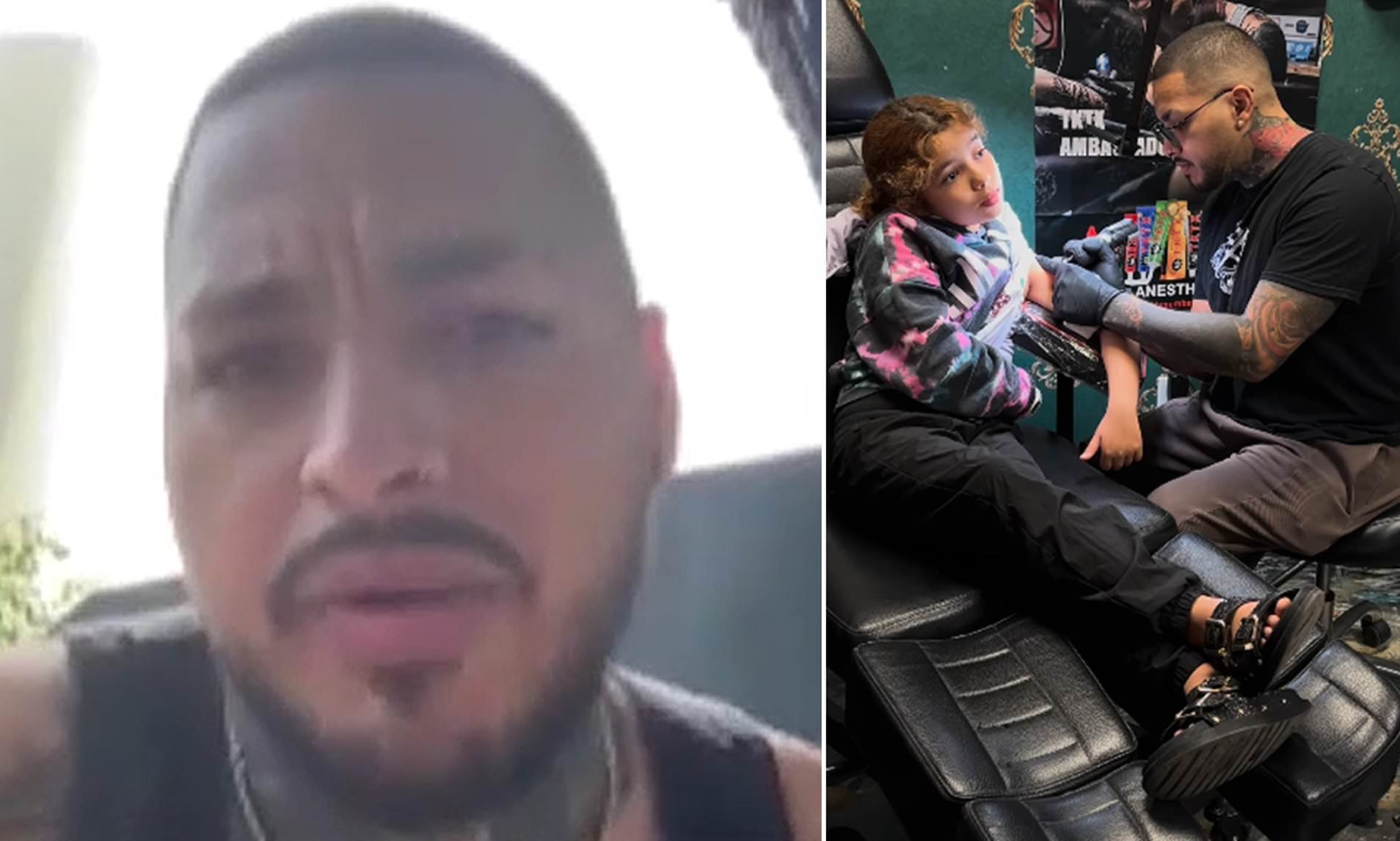 Arizona tattooist shares reason he thought it was fine to ink child