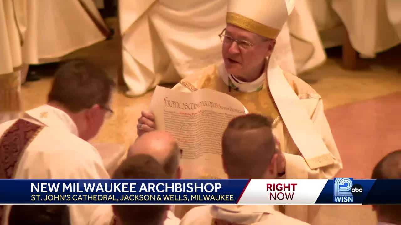 Jeffrey Grob installed as 12th Archbishop of Milwaukee