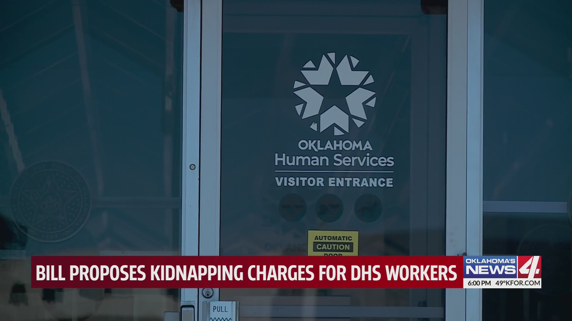 Bill proposes kidnapping charges for DHS workers