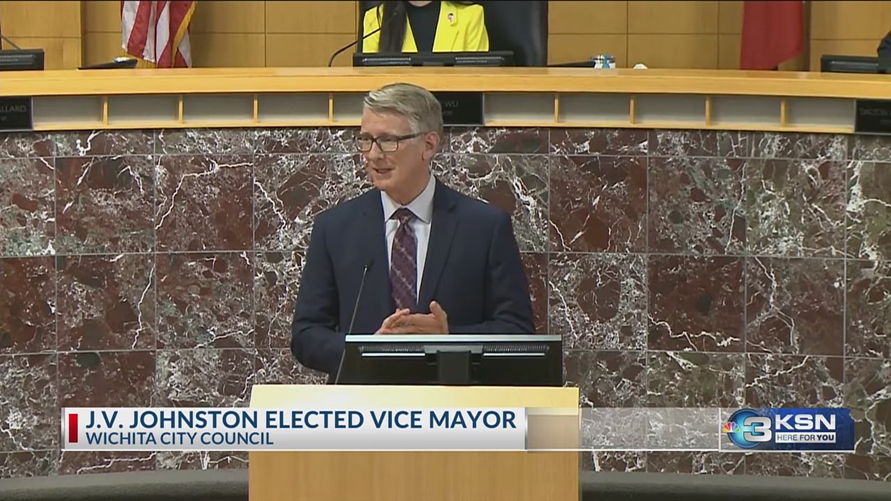 J.V. Johnston is Wichita's new vice mayor