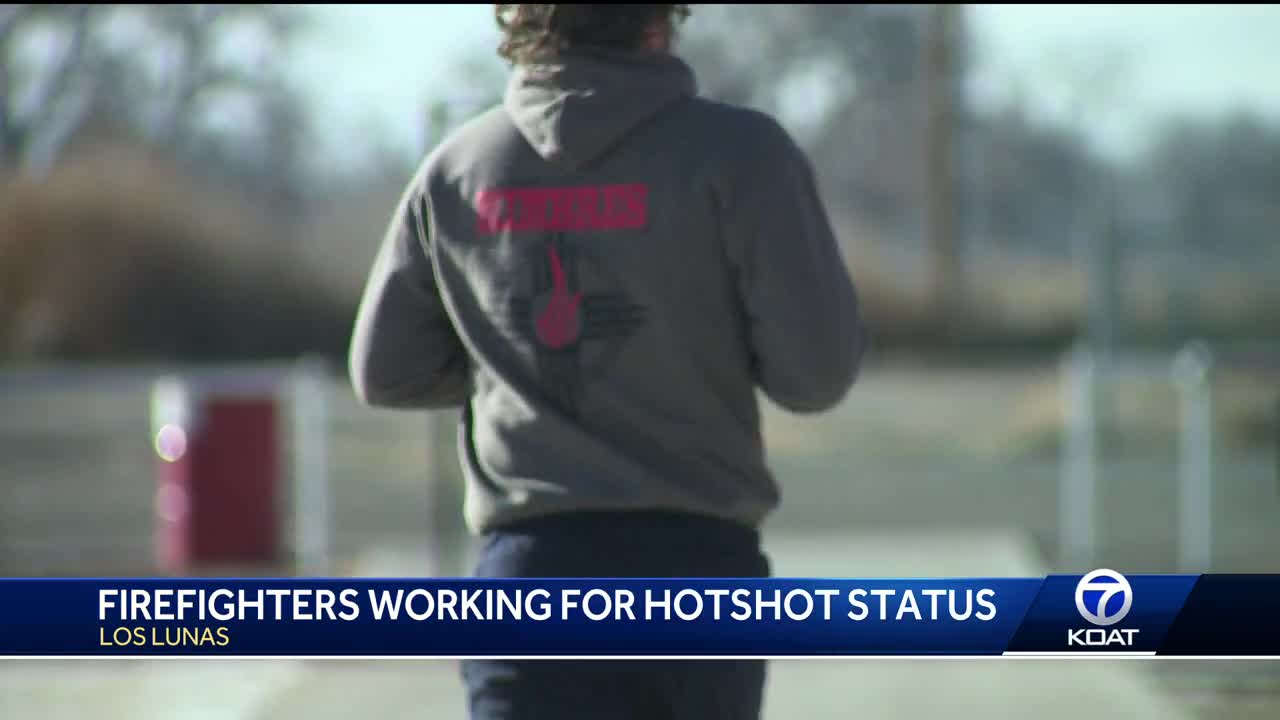 Firefighters working to achieve Hotshot status