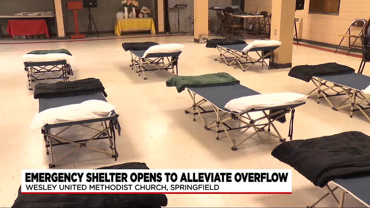 Springfield church to serve as new emergency warming shelter