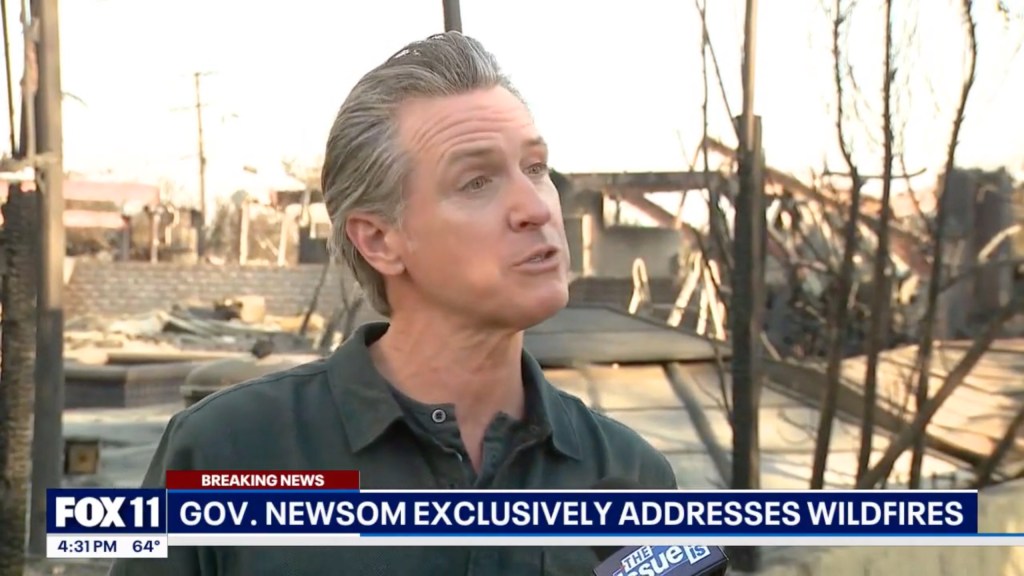 Gavin Newsom catches heat for bizarre shimmy and smile during live TV ...