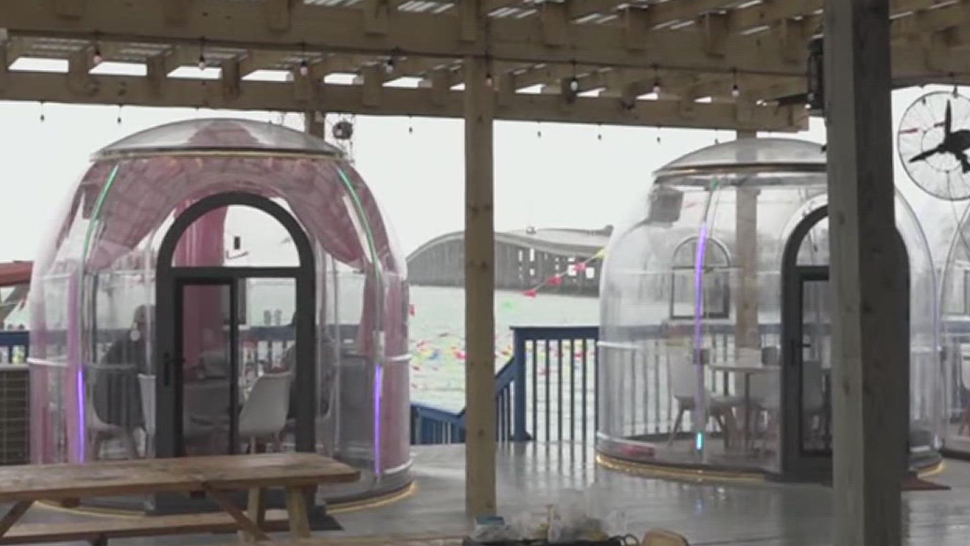 Aquabite's new bubble seating catches eyes online