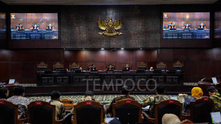 MK Gelar Sidang Sengketa Pilkada 2024 untuk 52 Perkara Hari ini MK Gelar Sidang Sengketa Pilkada 2024 untuk 52 Perkara Hari ini