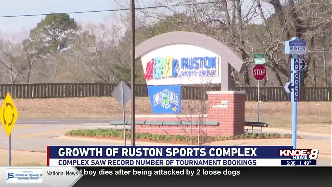 Ruston Sports Complex contributing to city’s economic growth