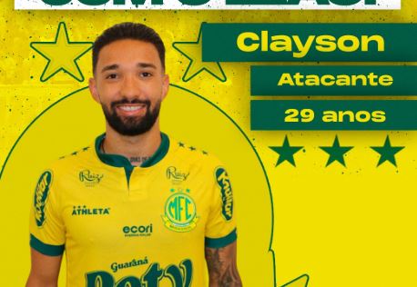 Clayson é mais um reforço confirmado pelo Mirassol