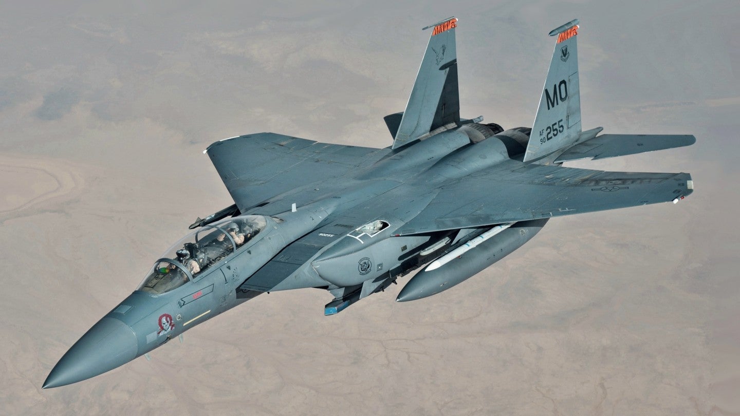 Boeing receives $615.76m contract for F-15 EPAWSS production