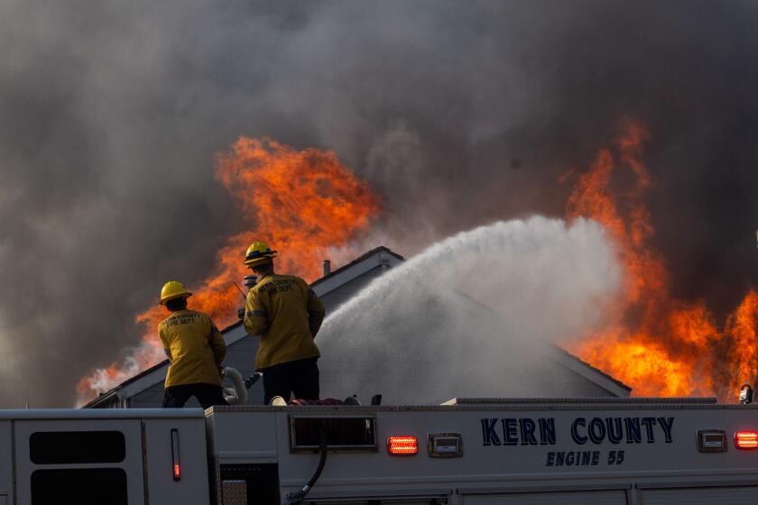 L.A. firefighters are spread thin fighting major fires, but help is on ...