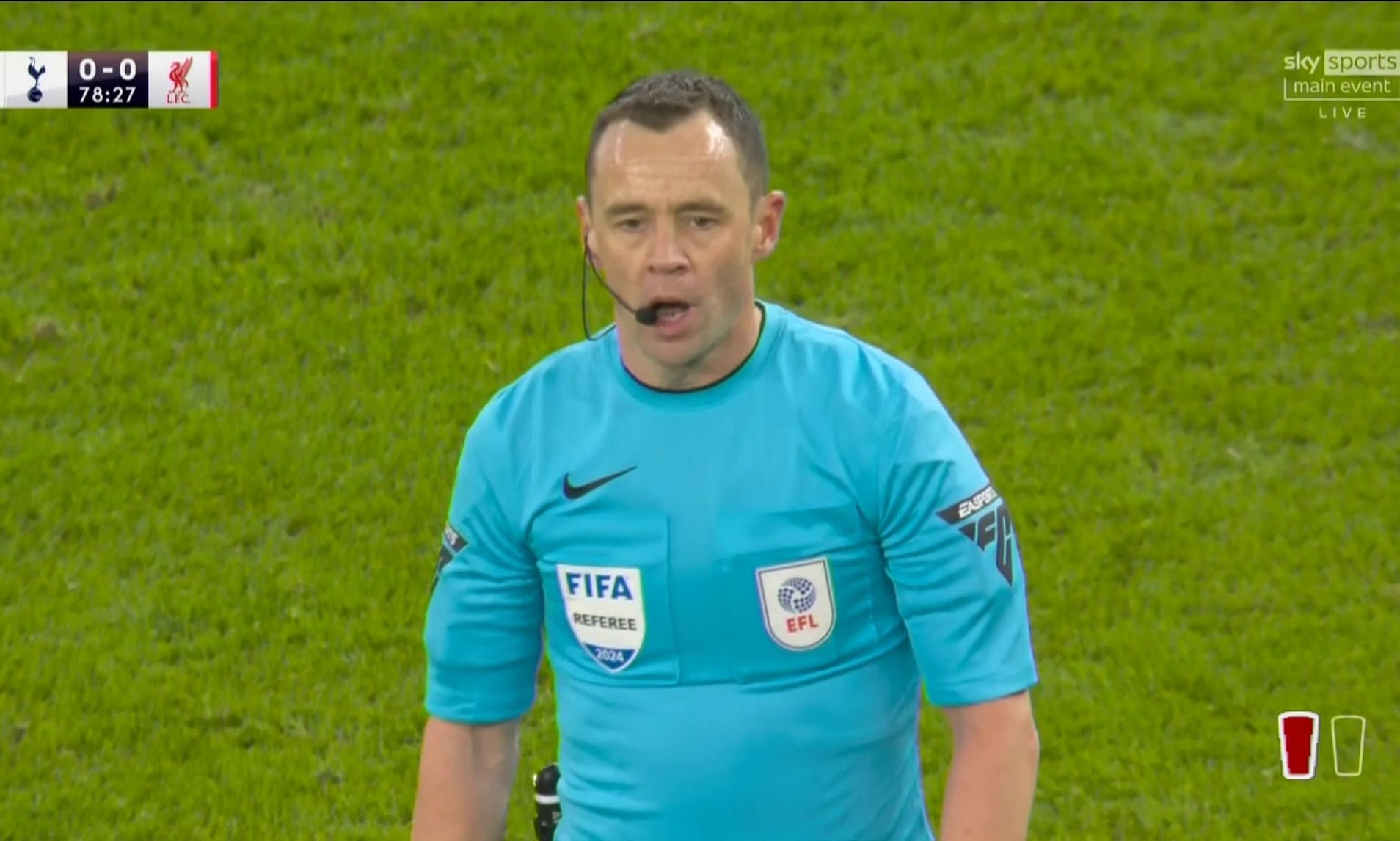 Referee Stuart Attwell makes FIRST EVER in-stadium VAR announcement ...