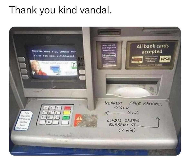 39 Funny Examples Of Mild Vandalism Where The Only Crime Is Being Too Funny