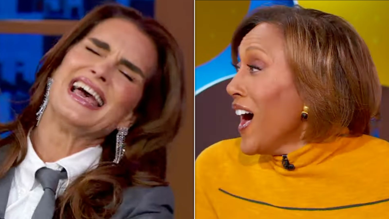 Brooke Shields Shocks ‘GMA’ Hosts By Laughing At Rude Comment She Got ...
