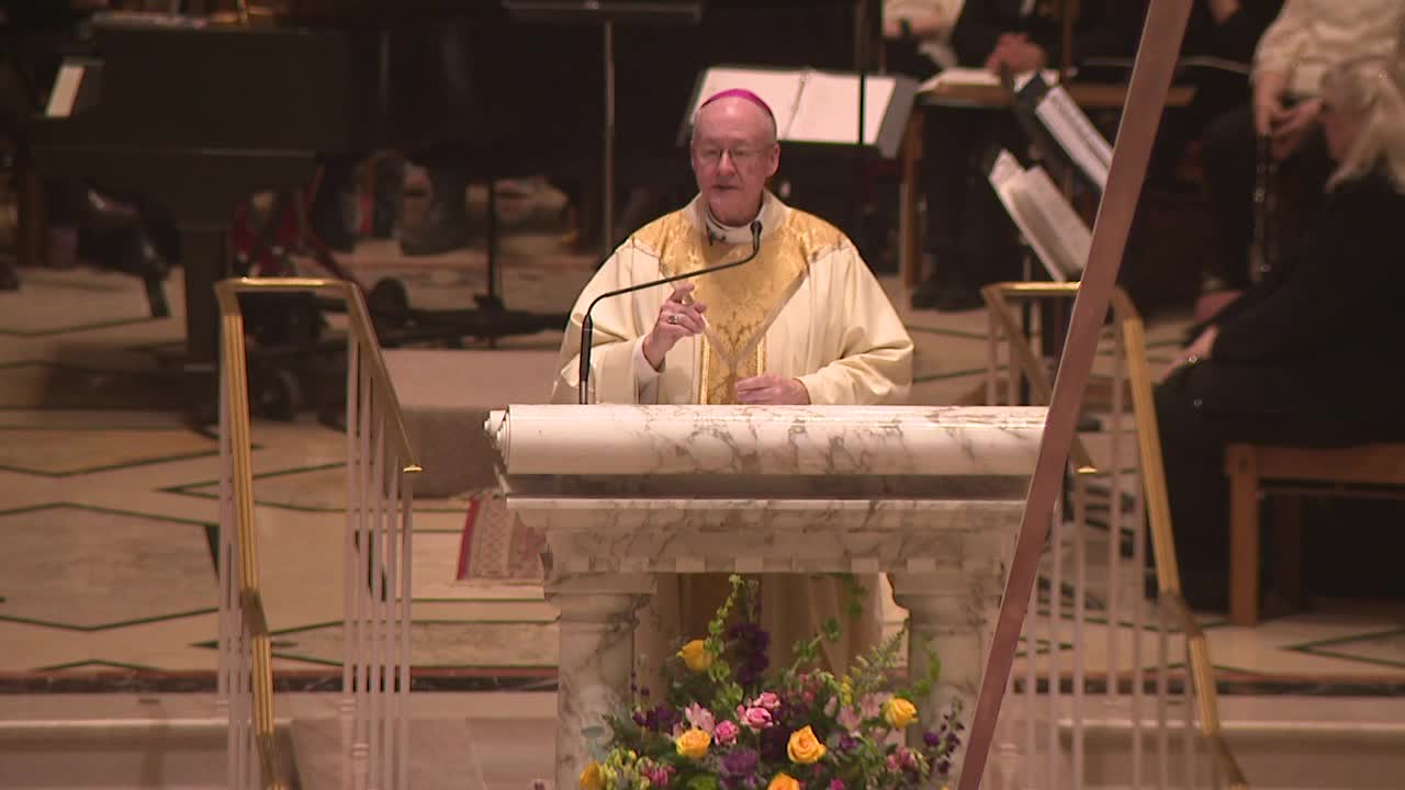 New Milwaukee Archbishop Jeffrey Grob installed Tuesday