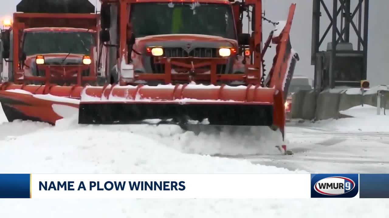 NHDOT announces 'Name A Plow Contest' winners