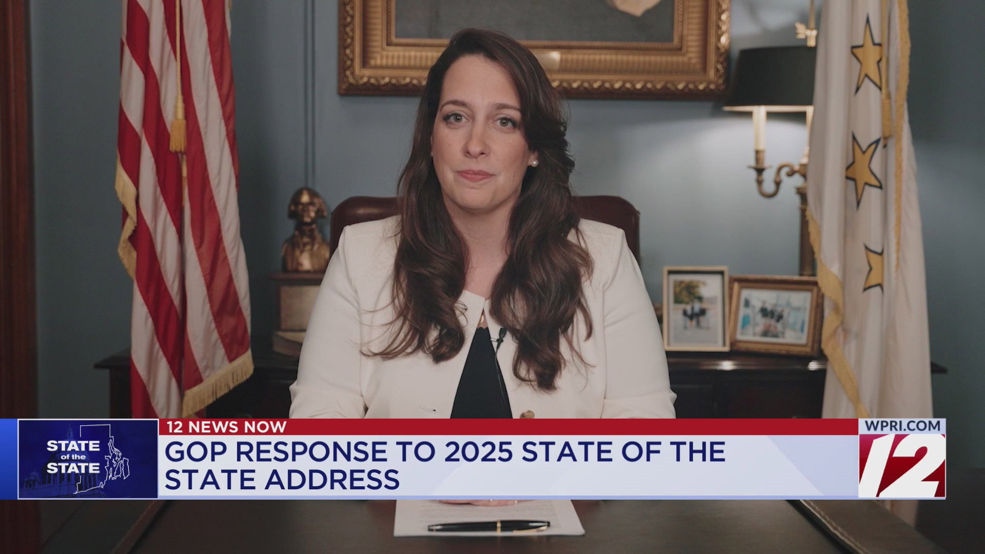Jessica de la Cruz delivers GOP response to McKee's State of the State ... Jessica de la Cruz delivers GOP response to McKee's State of the State ...