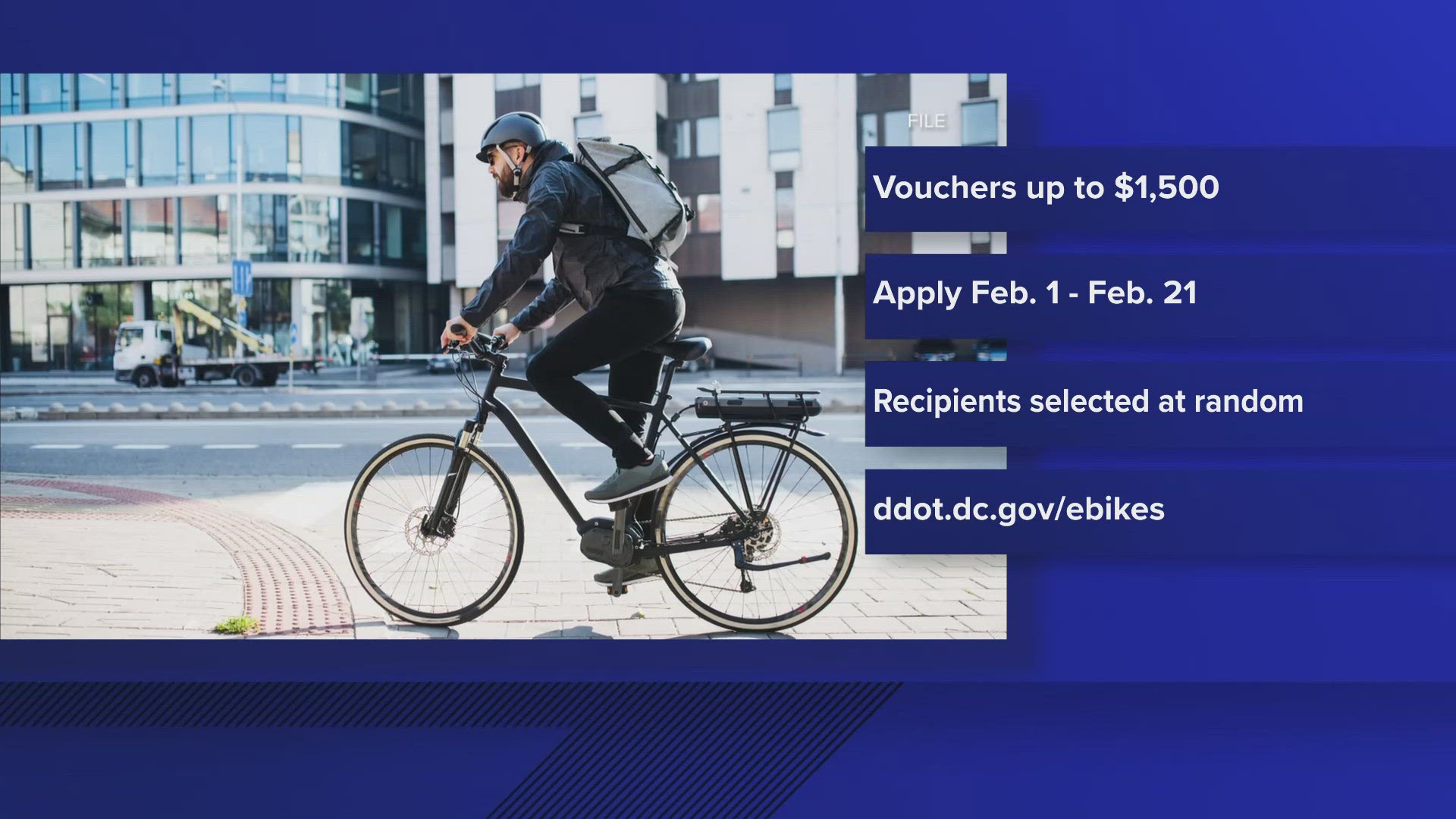 DC brings back E-bike incentive program with $1,500 voucher