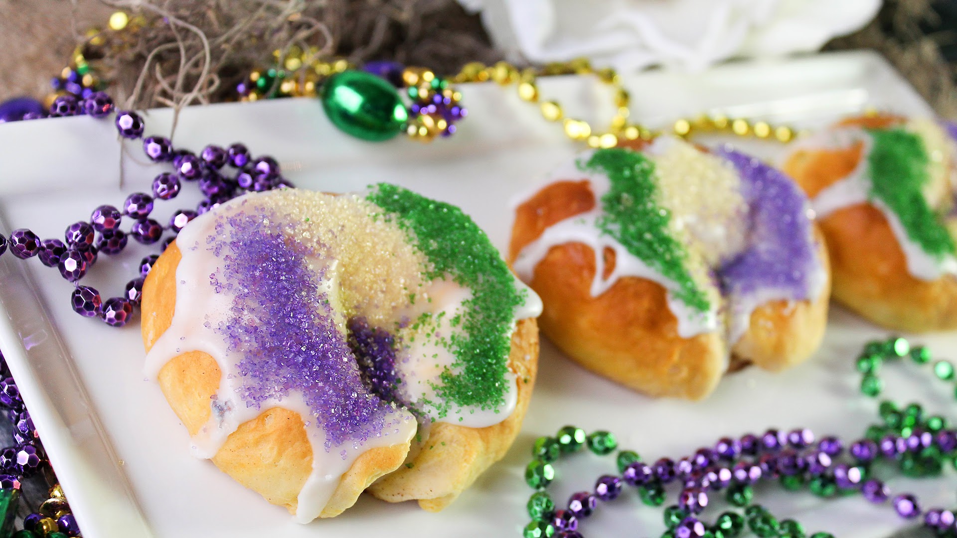 We love king cakes in the test kitchen, but don't make them often ...
