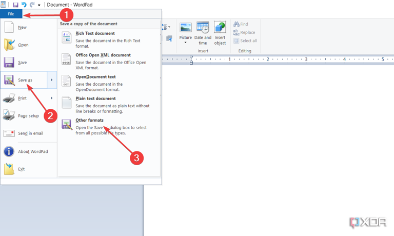 I converted my text documents into docx without using Microsoft Word in ...