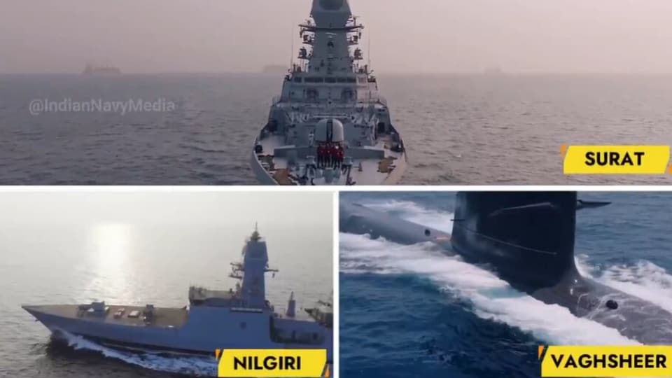 PM Modi to commission ‘Three Titans’ into Indian Navy: A glimpse of INS ...