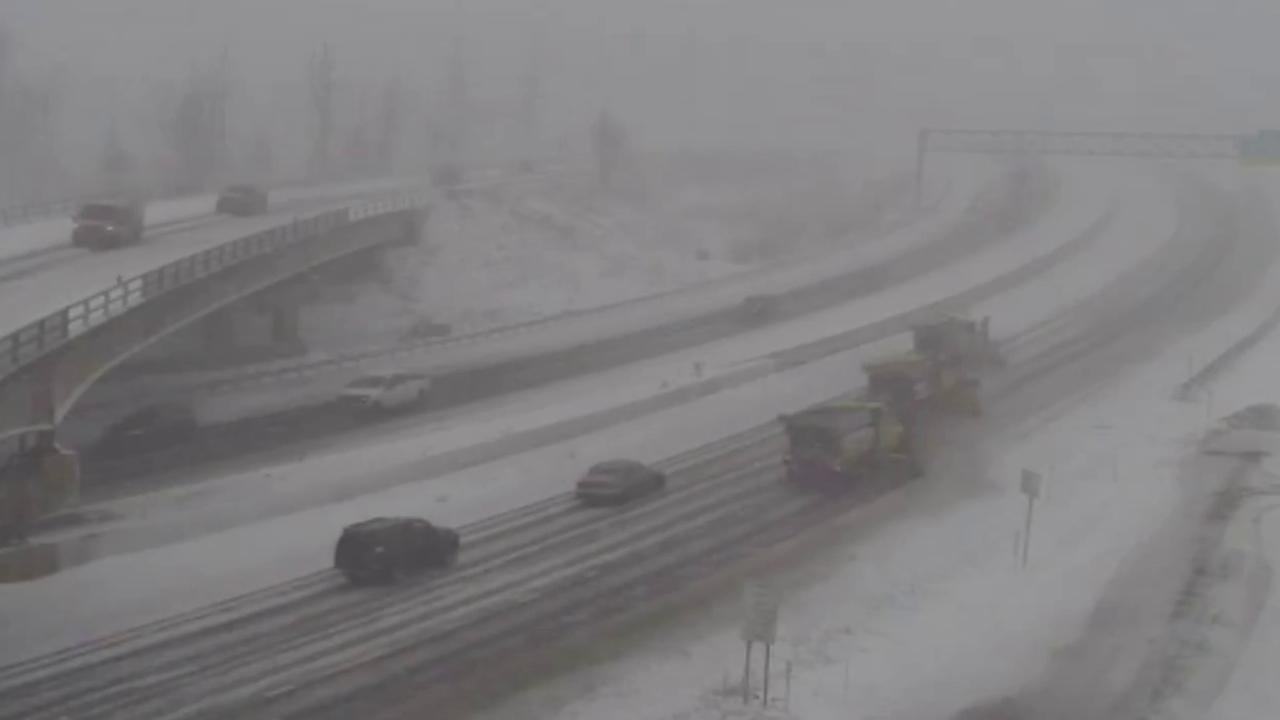 Plows grapple with lake-effect snow blanketing New York roads