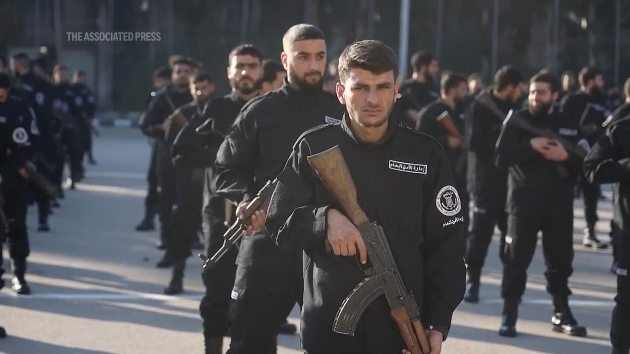 New Syrian officials conduct first police and security cadet graduation ...