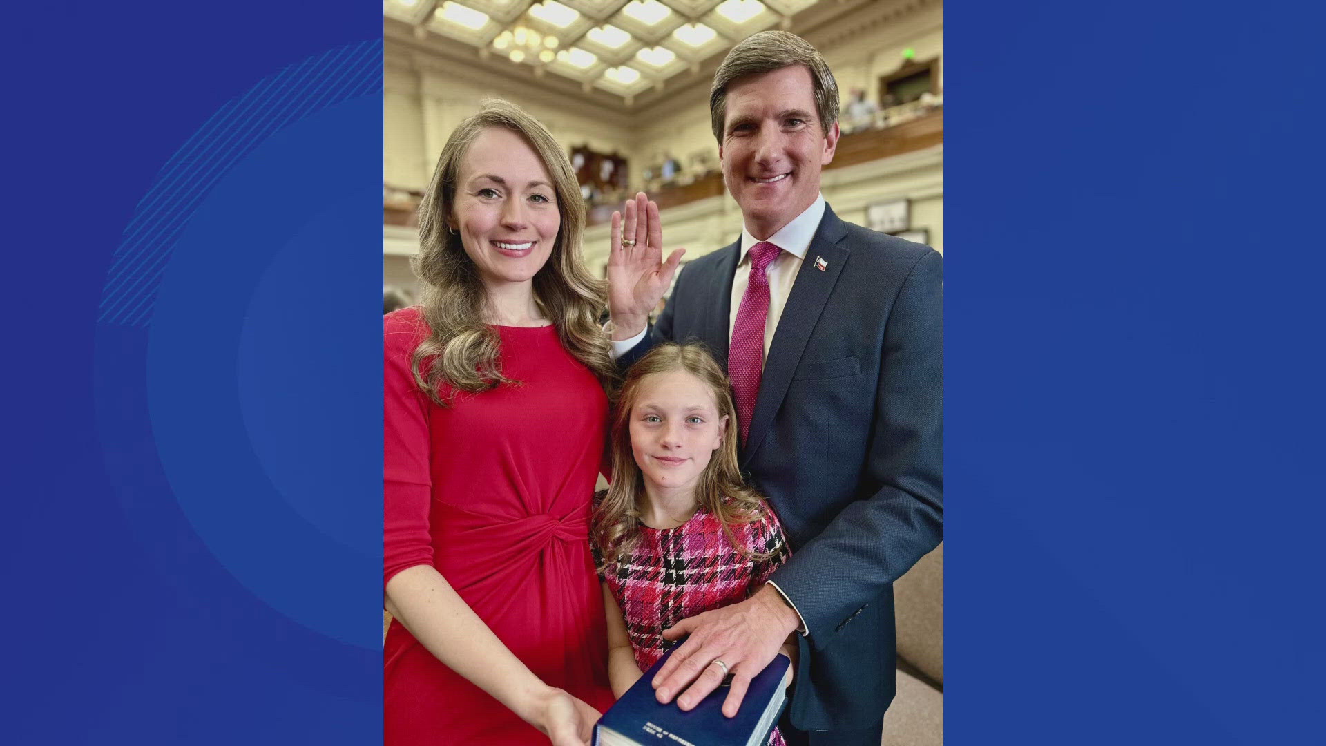 State Rep. Brooks Landgraf sworn in for new term in Texas Senate