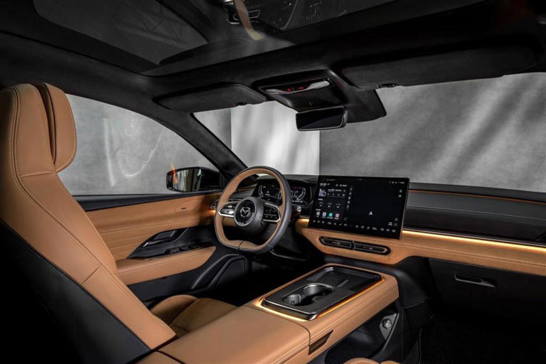 Mazda reveals the gorgeous 6e all-electric sedan