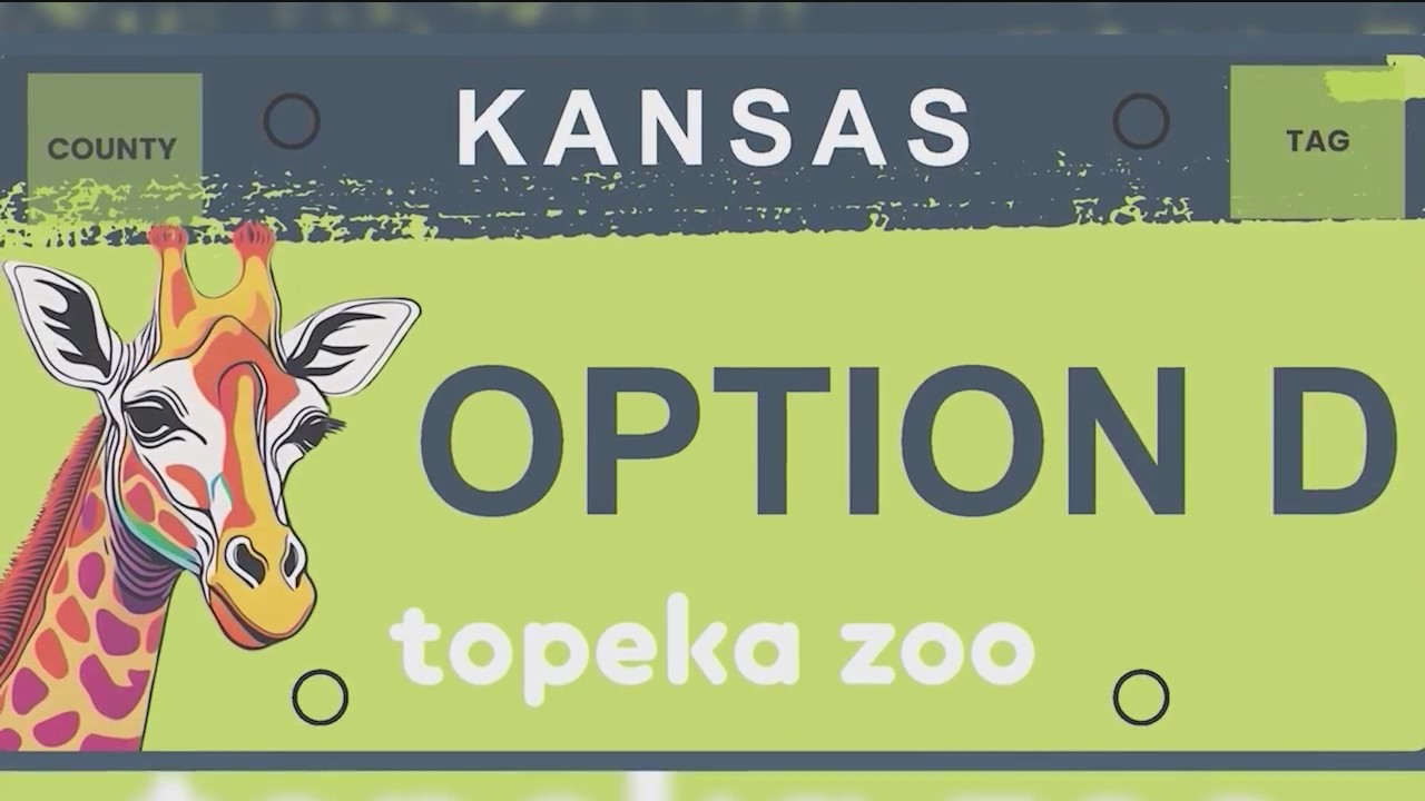 How do you get one of the new specialty Kansas license plates?