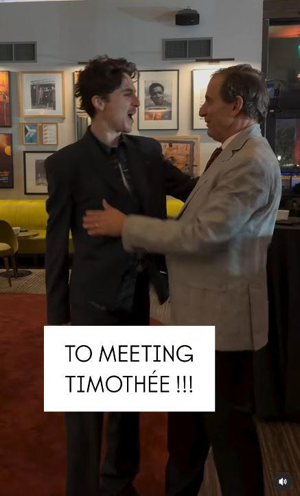 Chris Russo finally gets his Timothée Chalamet moment at ‘A Complete ...