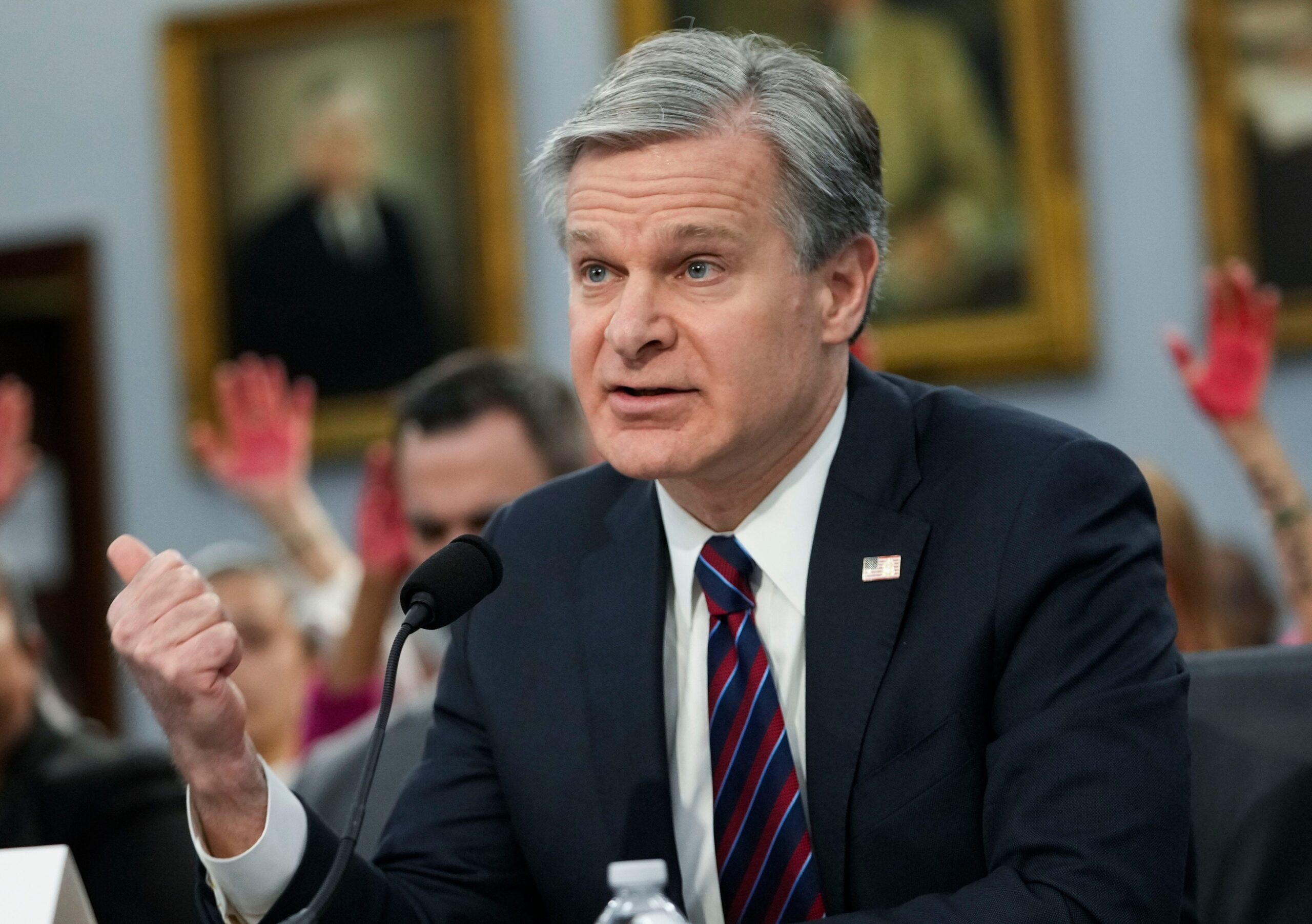 'I care deeply': Christopher Wray offers final message amid resignation