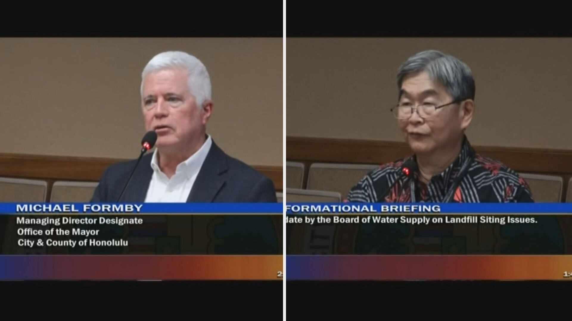 City executive and water supply chief battle over landfill site