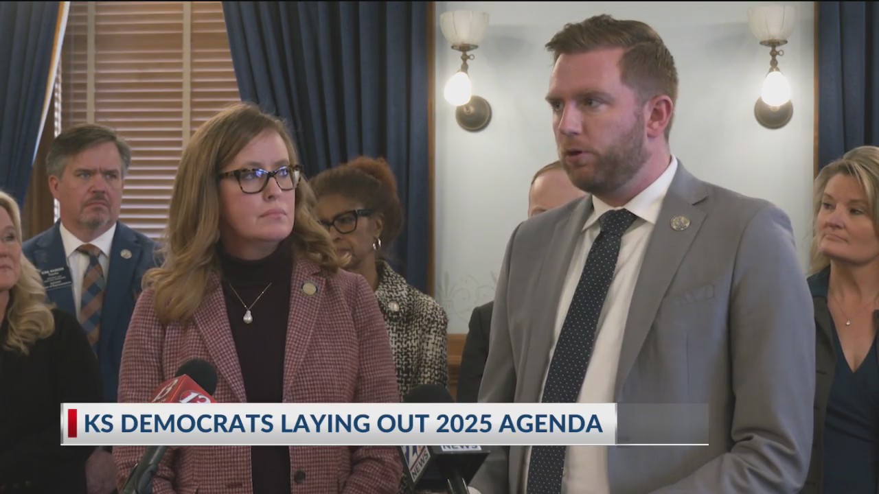 Kansas democrats lay out 2025 agenda