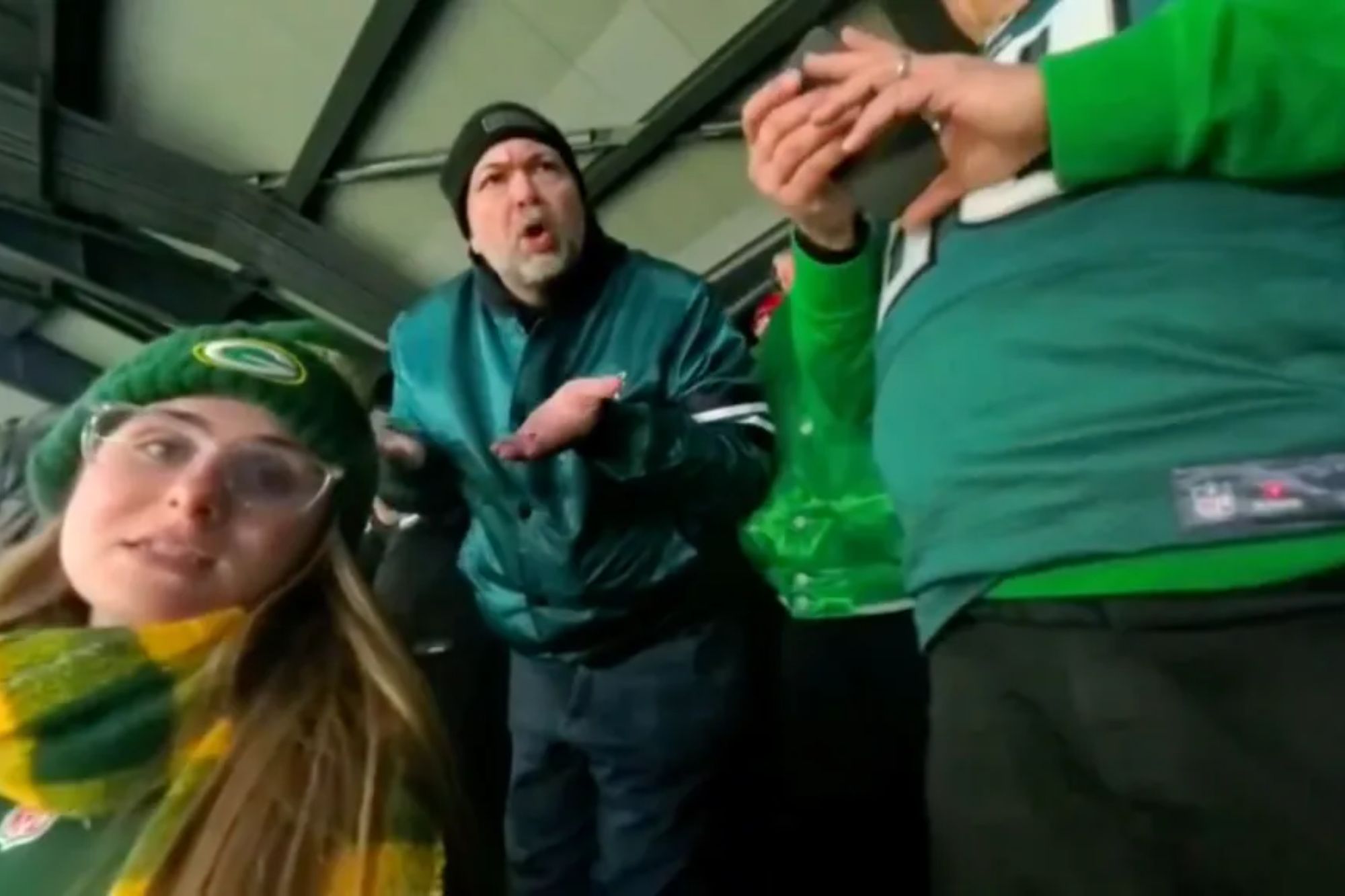 Eagles fan who hurled vulgar insults at Packers supporters fired from ...