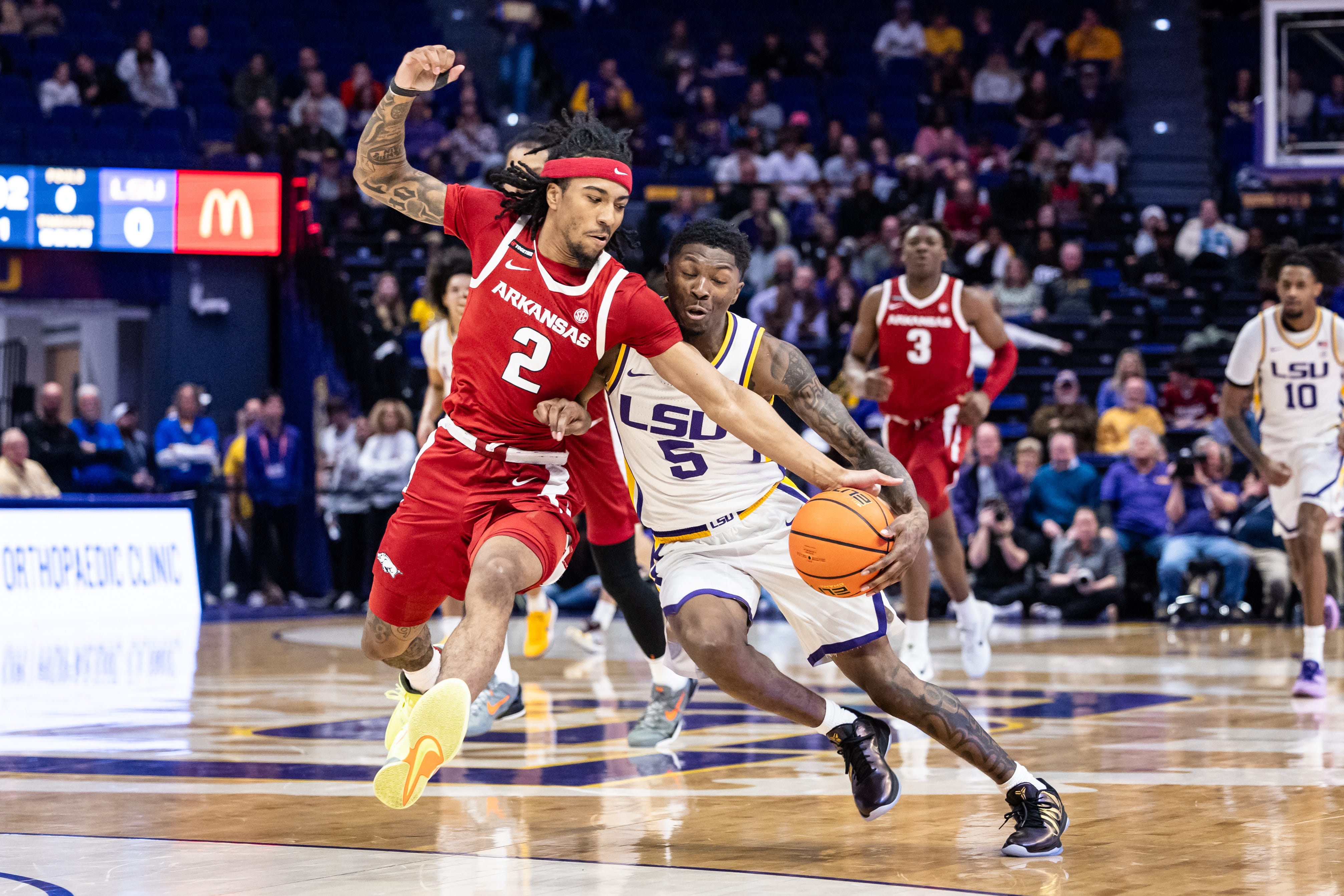 Arkansas basketball vs LSU score: Razorbacks collapse in second half ...