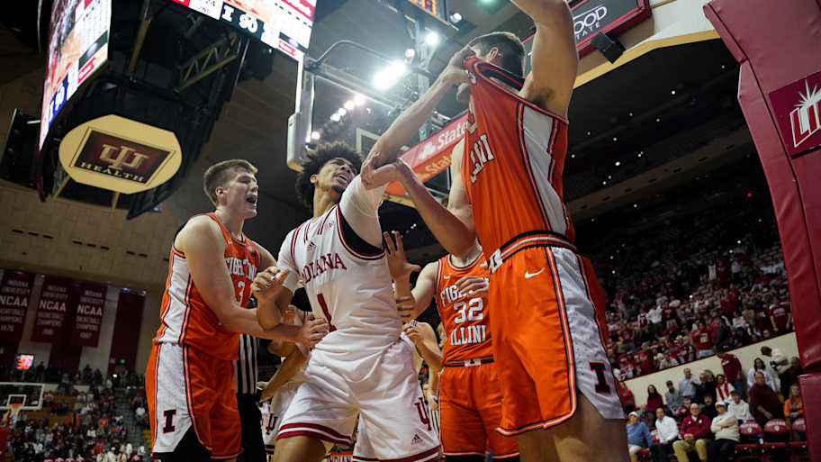 Luke Goode, Mike Woodson Comment On Late Game Indiana-Illinois Player ...