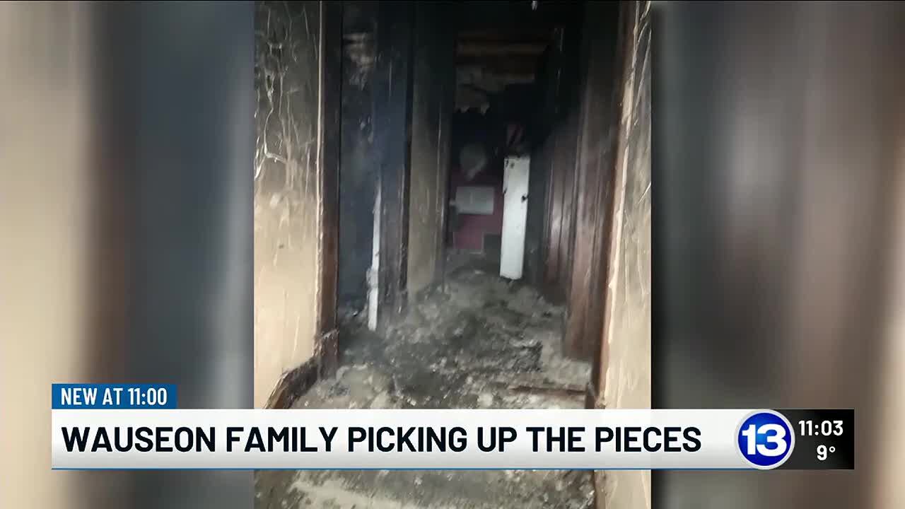 Wauseon family picking up the pieces after losing nearly everything in ...