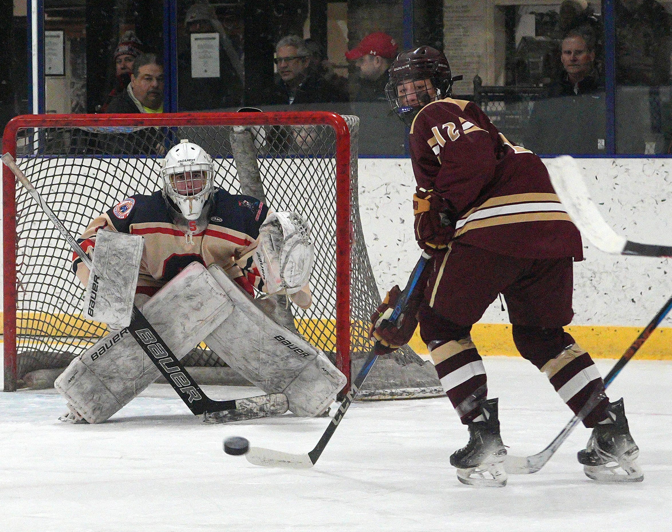 Alessy, Hanna both score twice as Iona Prep ice hockey opens with 8-1 ...