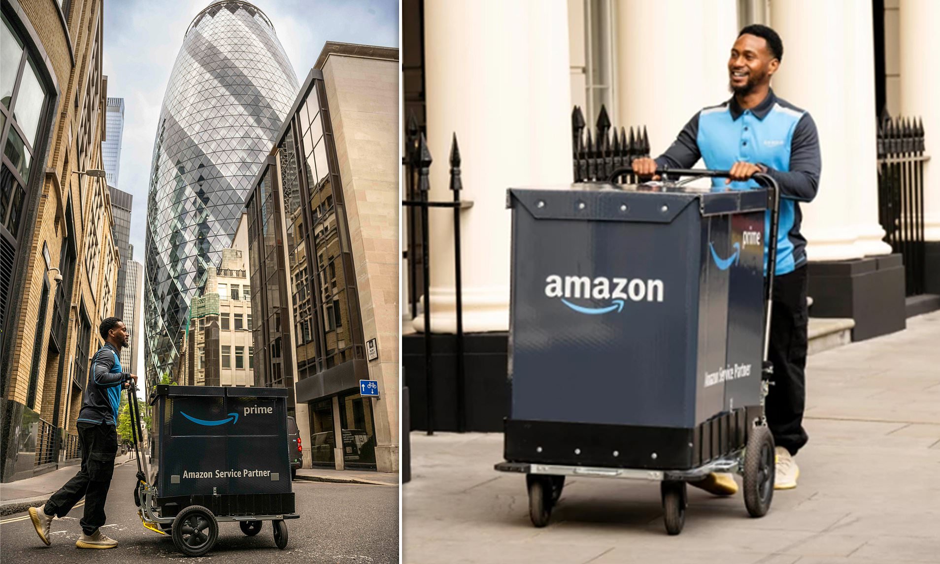 Amazon to take on the Royal Mail by delivering parcels on foot