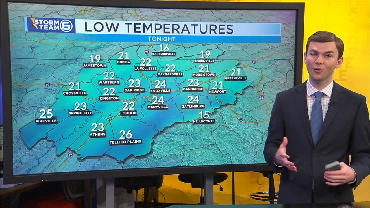 A sunny and chilly Wednesday