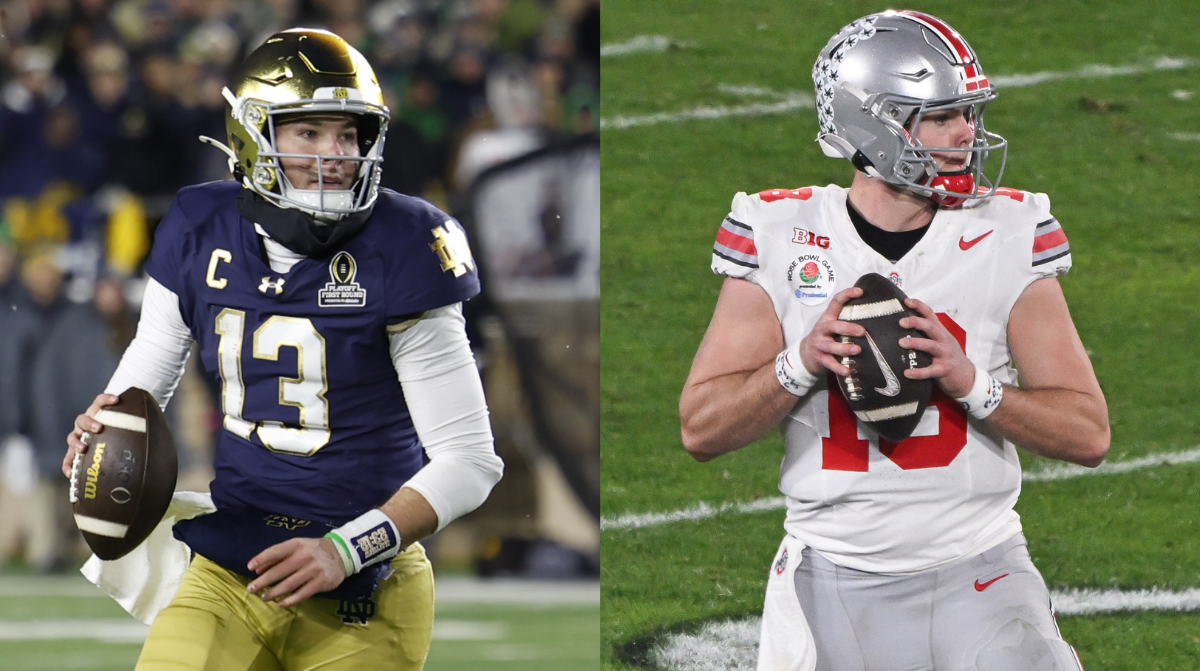 Will Howard, Riley Leonard Headline Ohio State-Notre Dame National ...