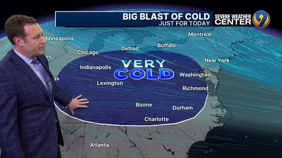 Wednesday morning's forecast with Meteorologist Keith Monday