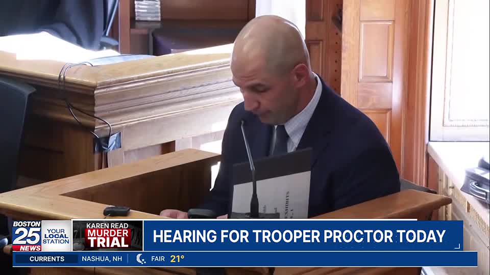 Trooper Michael Proctor, lead investigator in Karen Read case, to face ...