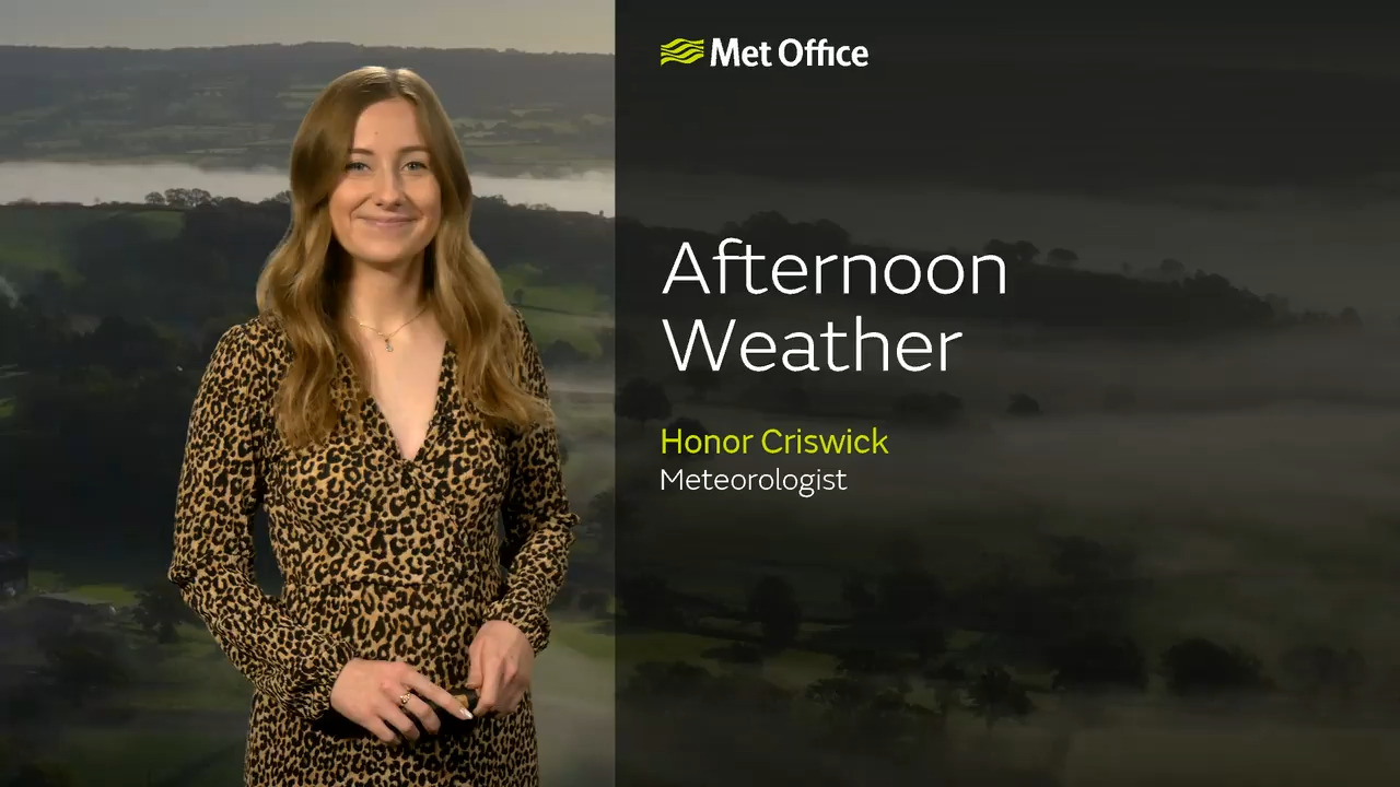 Met Office Wednesday Afternoon Weather Forecast 15/01/2025