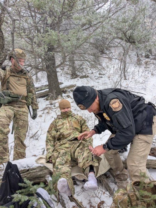 CBP helicopter, Border Patrol help rescue hiker in Guadalupe Mountains