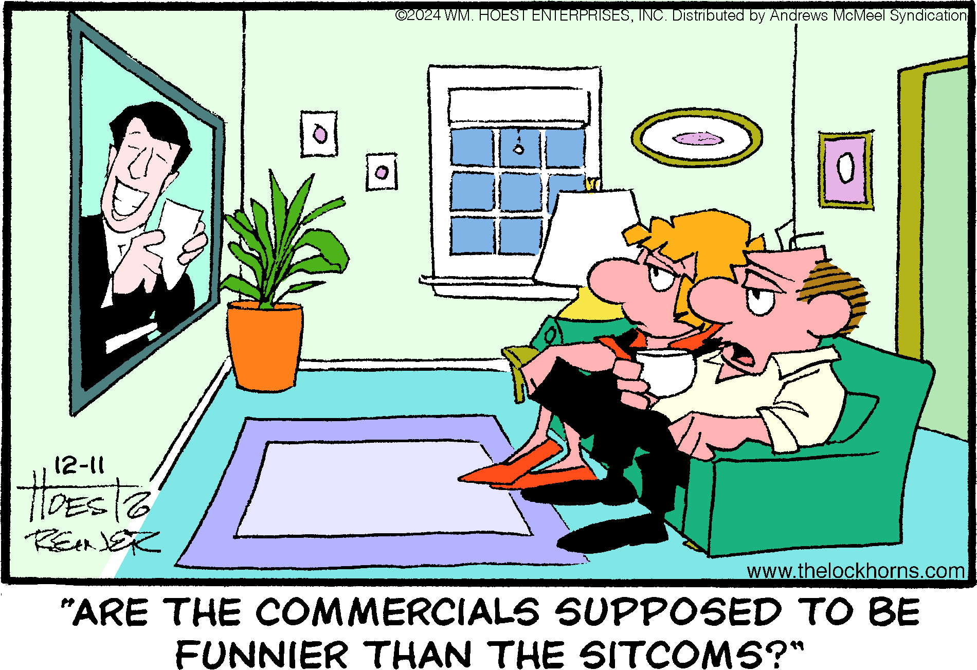 The Lockhorns by Bunny Hoest and John Reiner