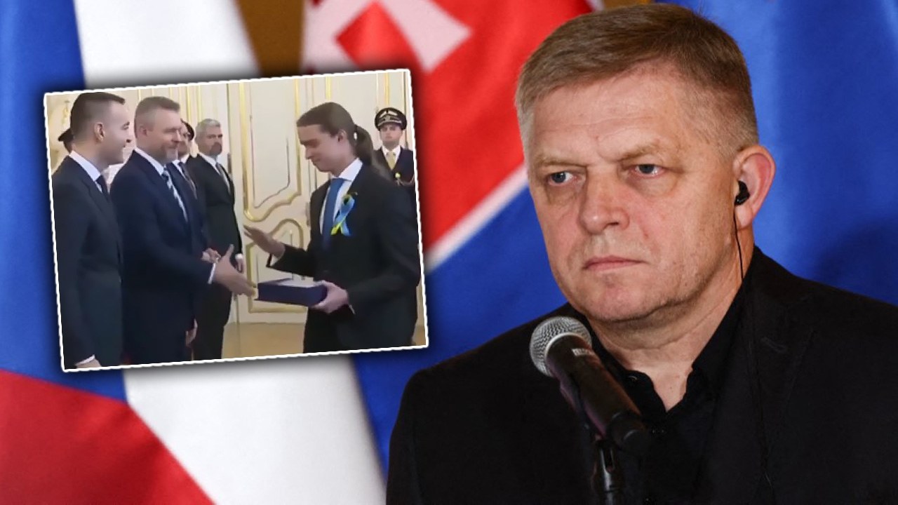 Premier Słowacji oburzony po zachowaniu 19-latka. "Lekceważący ruch"