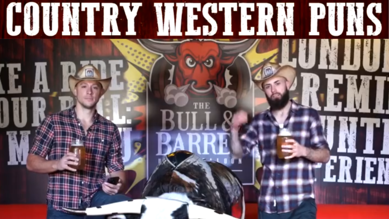 Ridin' the Trail of Laughter Country Western Puns