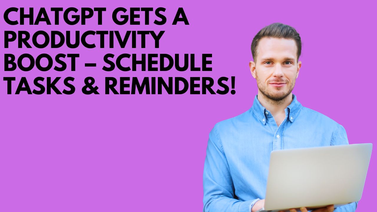 ChatGPT Helps Manage Your Day - Set Reminders & Recurring Tasks!